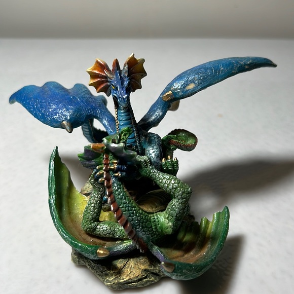 Accents | Vintage Resin Dragons Figurine | Poshmark